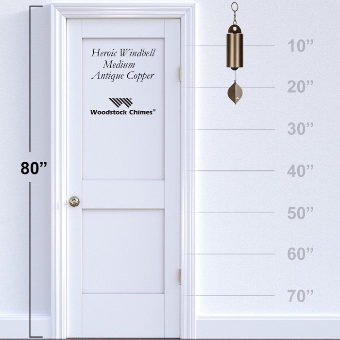 Woodstock Chimes Heroic Windbell™ Wind Chime & Reviews | Wayfair
