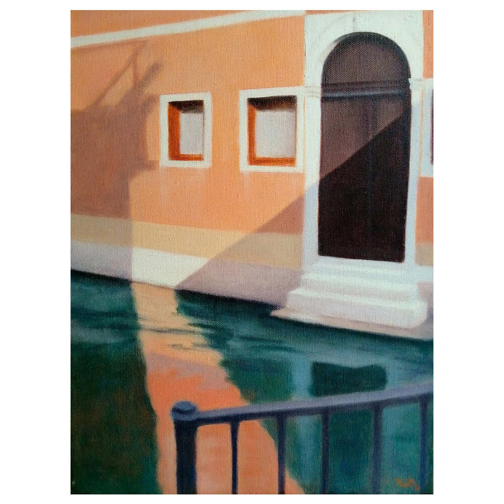 RobertAllenFabric Juan Montes Venezia On Canvas by Juan Montes Painting ...
