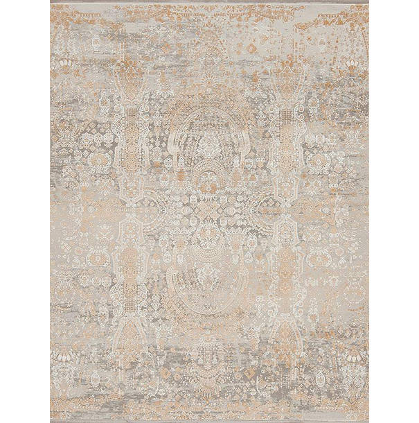 Samad Rugs Mykonos Area Rug in Gray | Perigold