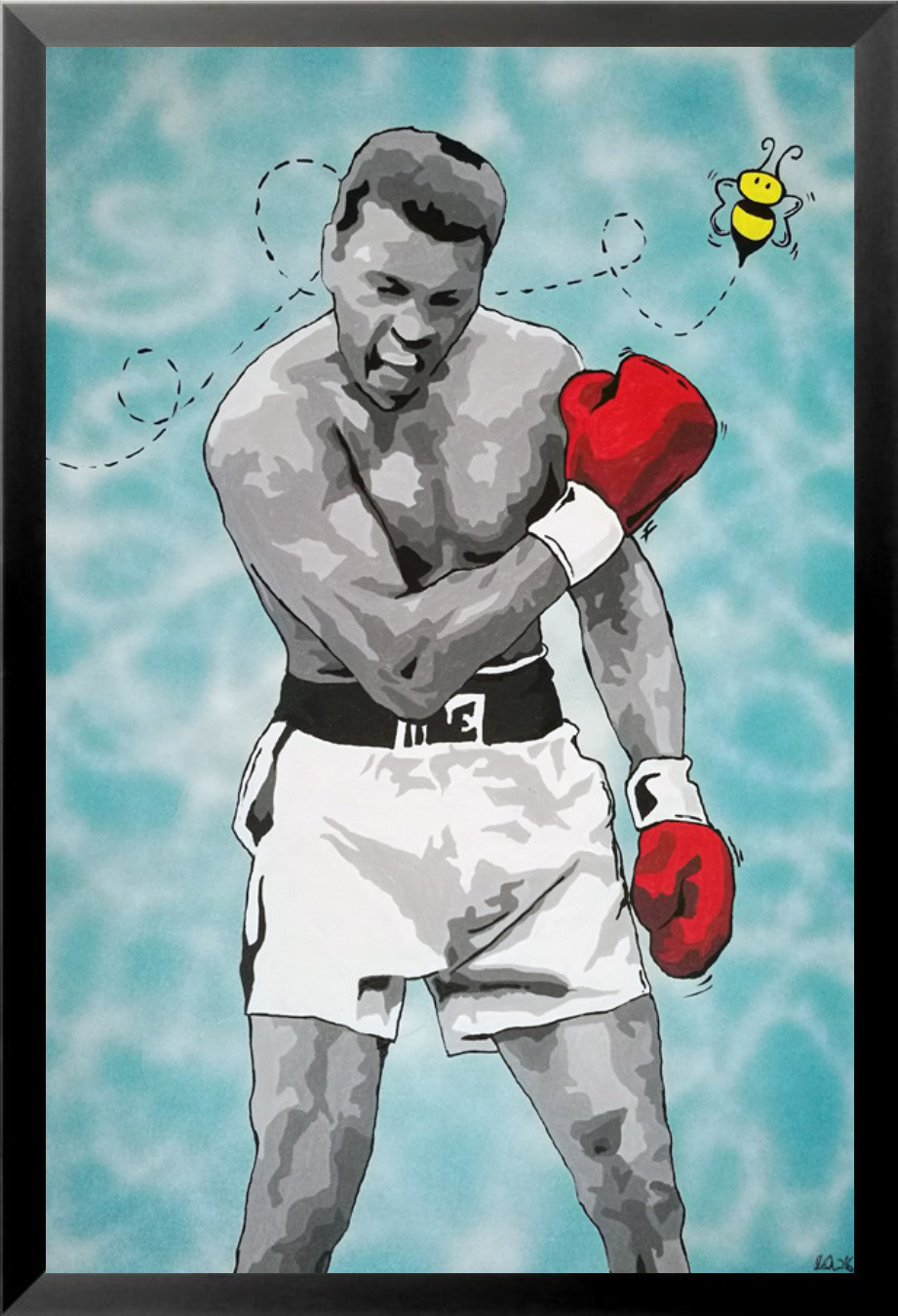 Buy Art For Less Muhammad Ali Boxing Legend, Float Like A Butterfly ...