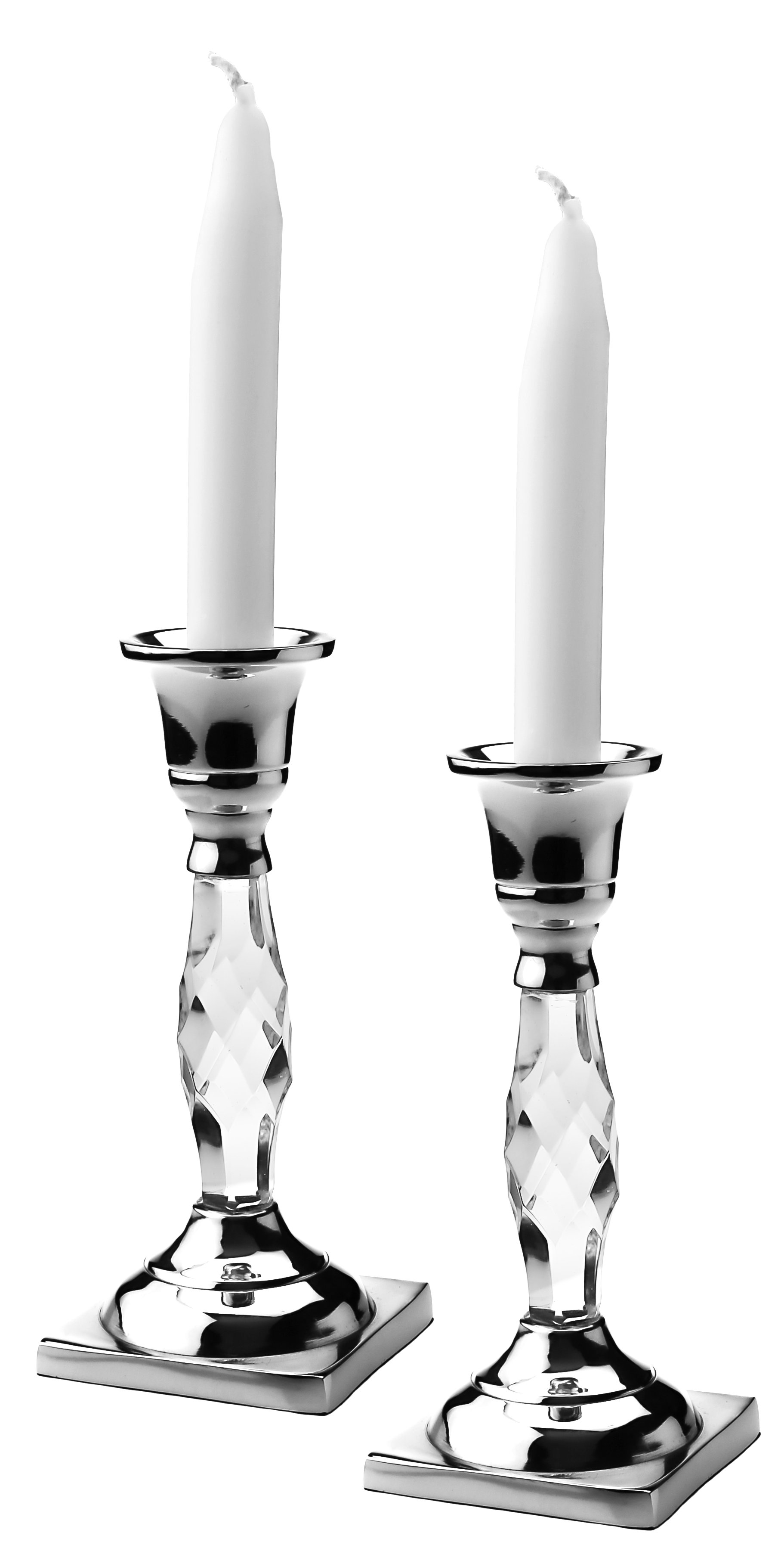 Charlton Home® Stainless Steel Candlestick | Wayfair