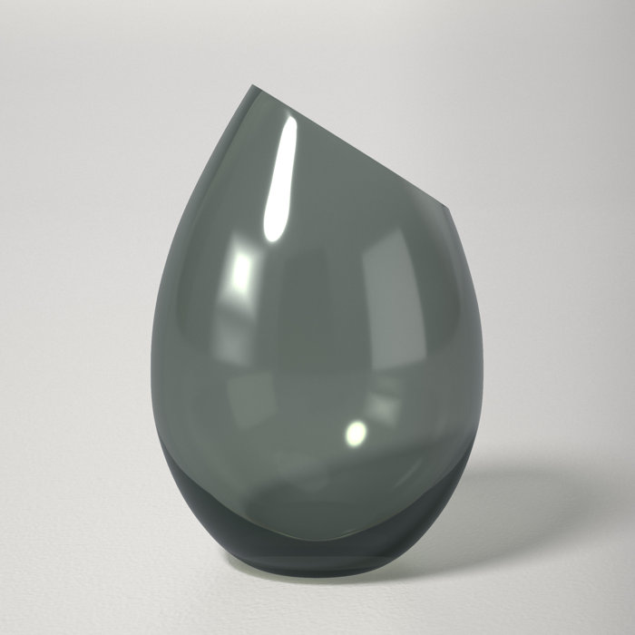 Drop Handmade Glass Table Vase & Reviews | AllModern