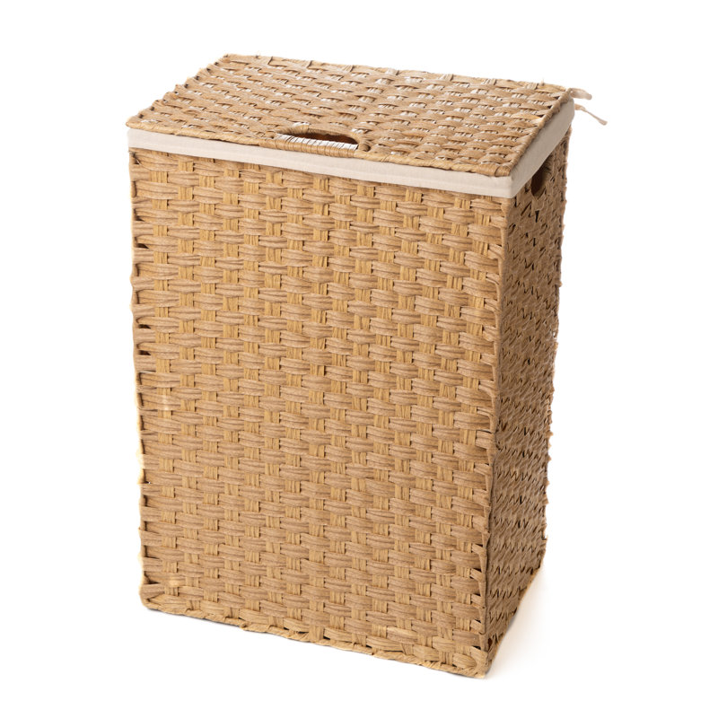 Gracie Oaks Wicker Laundry Hamper | Wayfair