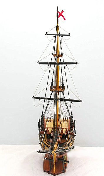 Old Modern Handicrafts Victory Bow Section Model Ship | Wayfair