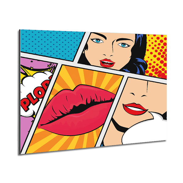 Rosdorf Park Comic Strip 4 - Unframed Graphic Art on Metal | Wayfair.co.uk