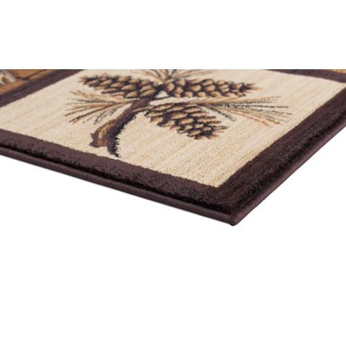 Threadbind Performance Brown Rug & Reviews | Wayfair