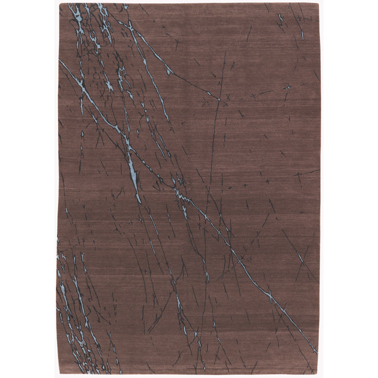 Odegard Carpets Valentine Hand-Knotted Area Rug in Otter | Perigold