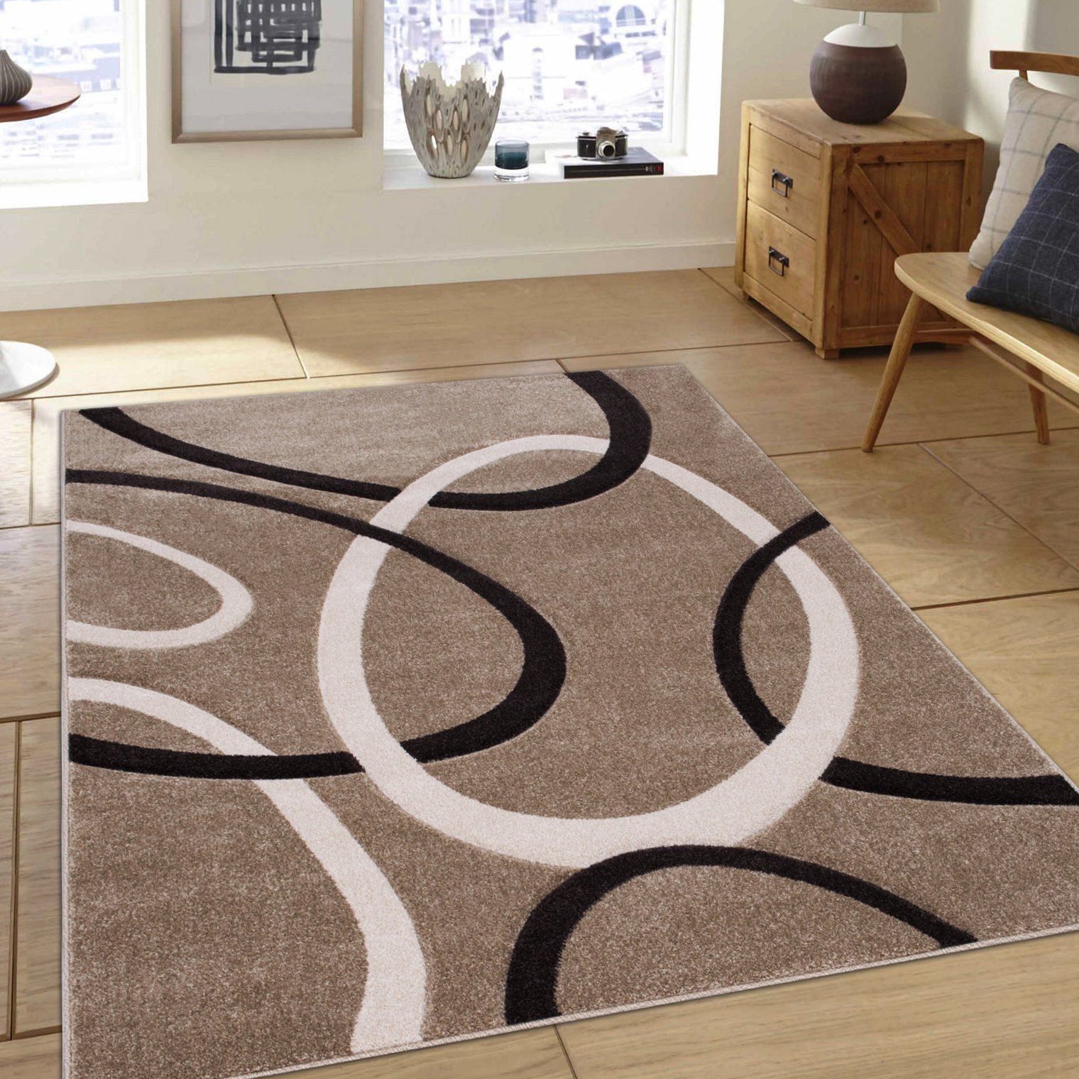 AllStar Rugs Power Loom Performance Champagne Rug & Reviews | Wayfair