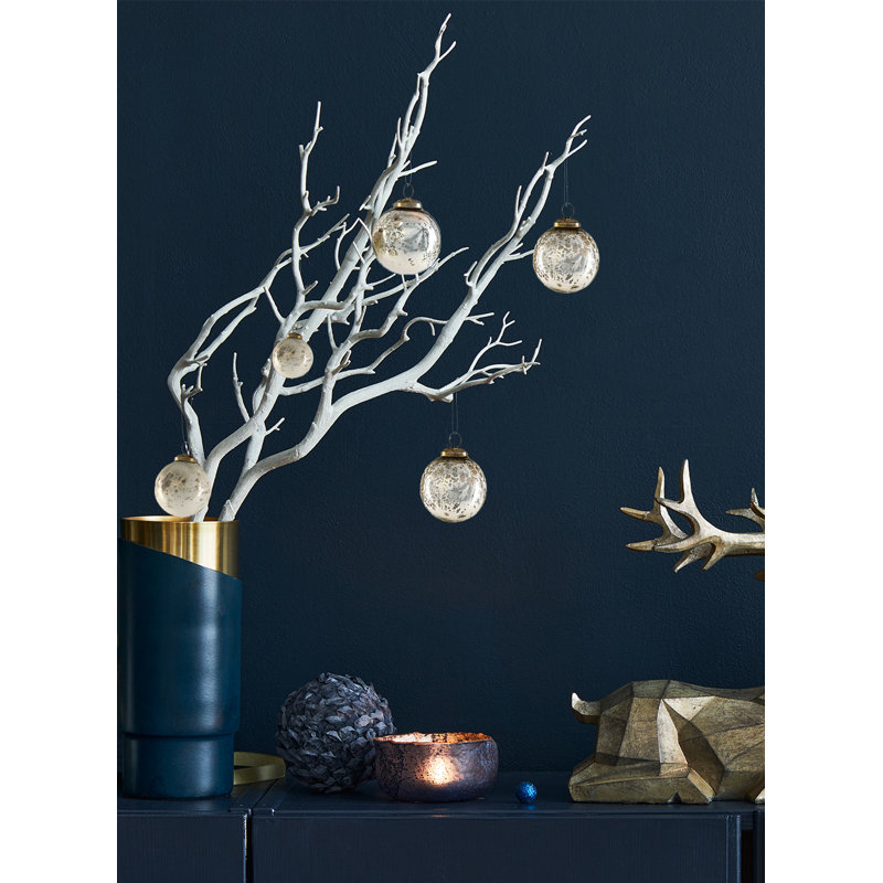 The Holiday Aisle® Solid Color Ball Ornament & Reviews | Wayfair