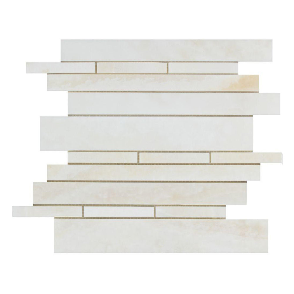 Stone & Tile Shoppe, Inc. Natural Stone Linear Mosaic Wall & Floor Tile ...