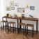 17 Stories Kearea Counter Height 47.2'' Dining Table & Reviews | Wayfair