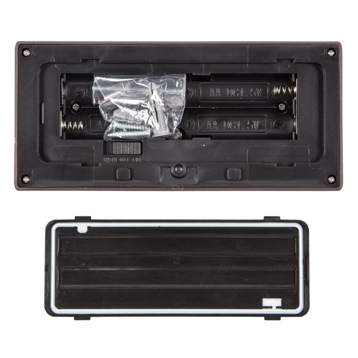 LGTT Bronze Low Voltage Battery Powered Integrated LED Pathway Light ...