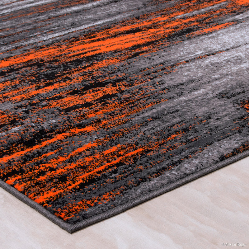AllStar Rugs Performance Orange Rug & Reviews | Wayfair
