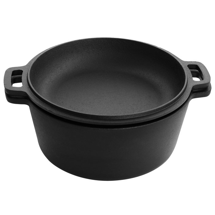 MegaChef 12 - Piece Cast Iron Cookware Set | Wayfair