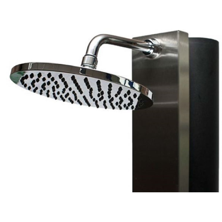 Dakota Fields Solar Pool Shower PULSATE Stainless Steel - 40L | Wayfair ...
