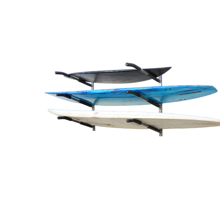 WFX Utility™ Triple Paddle Board Wall Mounted Kayak Rack & Reviews ...