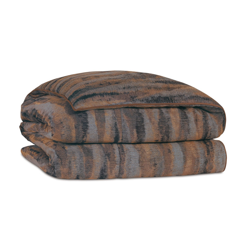 Eastern Accents Rocco Abstract Woven Hand-Tacked Comforter | Wayfair
