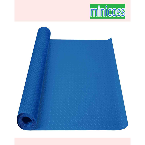 MINICOSS 46.8" L x 48" W x 0.1" Rubber Mat | Wayfair