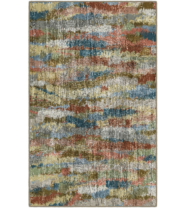 Wrought Studio Medfield Earthtones, Vintage Abstract Beige Area Rug ...