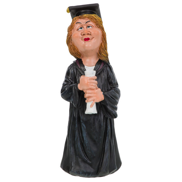 Rosalind Wheeler Graduate Woman Castleman Figurine | Wayfair.co.uk