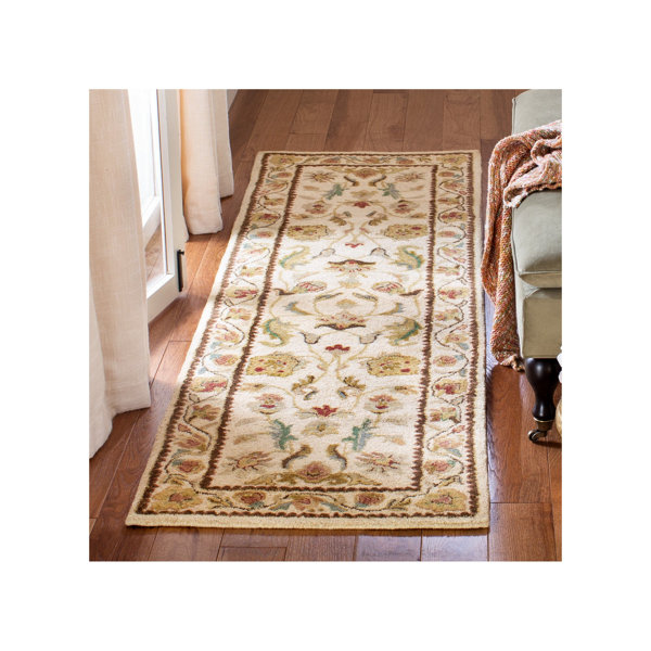 Astoria-grand-molter-floral-handmade-tufted-wool-ivory-area-rug | Wayfair