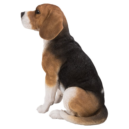 Hi-Line Gift Ltd. Beagle Dog Sitting Statue & Reviews | Wayfair
