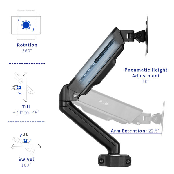 VIvo Monitor Arm | Wayfair