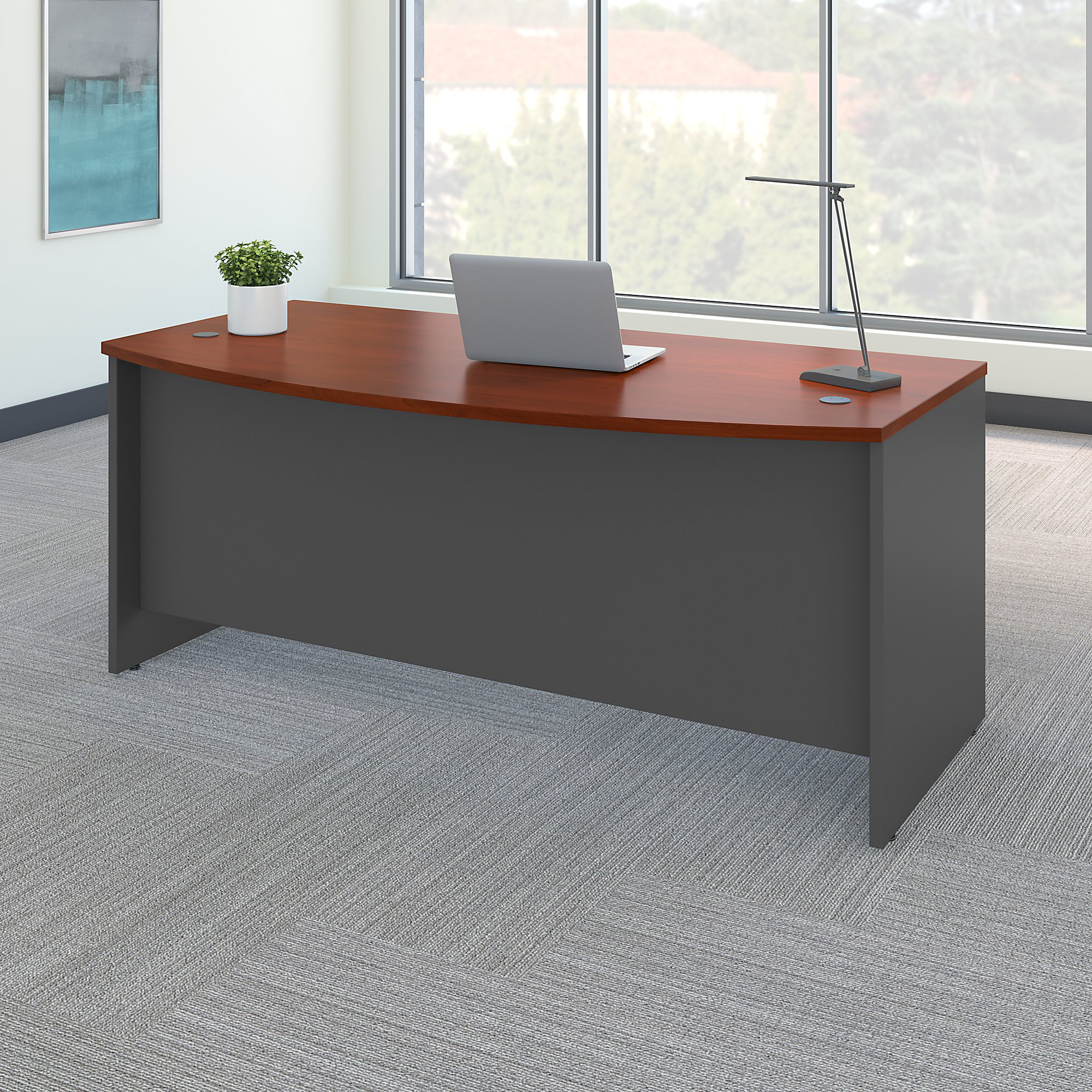 Bush Business Furniture Series C Executive Desk & Reviews | Wayfair