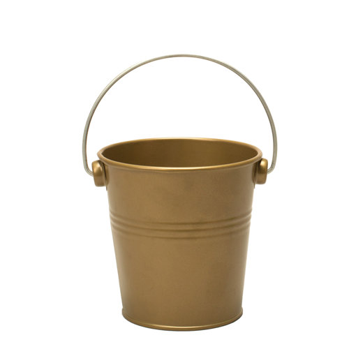 Gracie Oaks Metal Bucket Set of 12 & Reviews | Wayfair