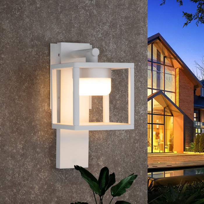 Latitude Run® Outdoor Wall Sconce Exterior IP44 Waterproof LED Wall ...