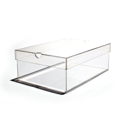 Rebrilliant Acrylic Shoe Box & Reviews | Wayfair