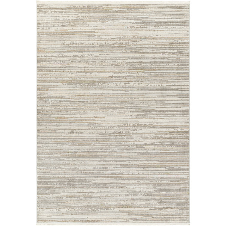 Rosecliff Heights Avrianna Performance Cream/Tan Rug | Wayfair