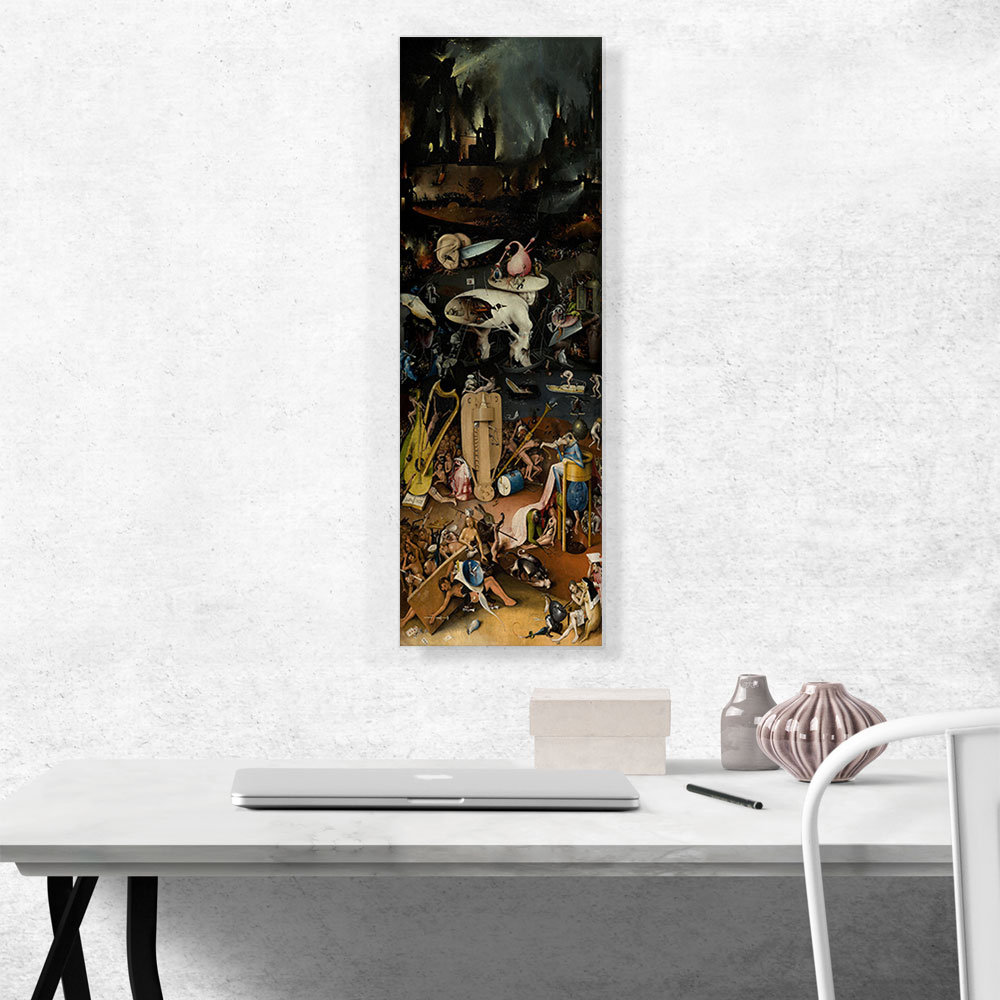 ARTCANVAS The Garden Of Earthly Delights Hell Panel 1515 On Canvas by ...