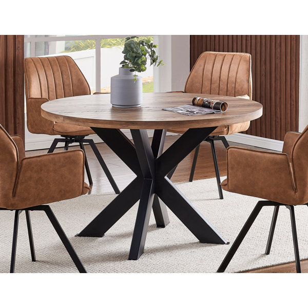 17 Stories 47 Inch Round Dining Table & Reviews | Wayfair