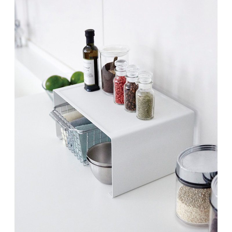 Yamazaki USA Tower Yamazaki Home Stackable Kitchen Rack, Storage ...