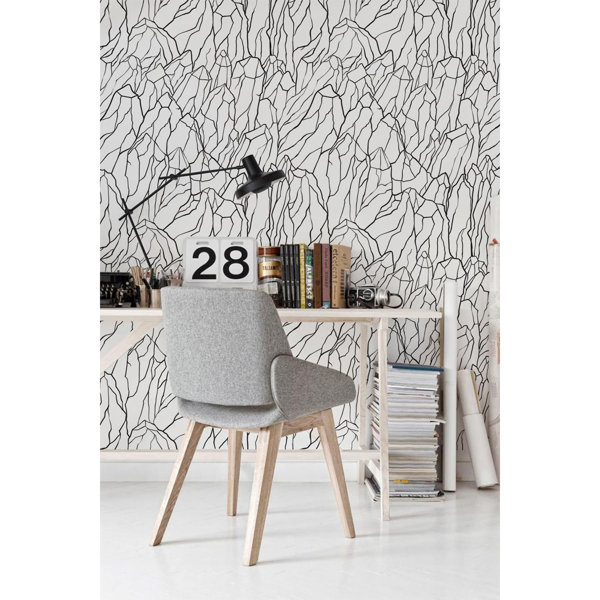 Metro Lane Analecia 1.52m x 1.04m Matte Mural | Wayfair.co.uk