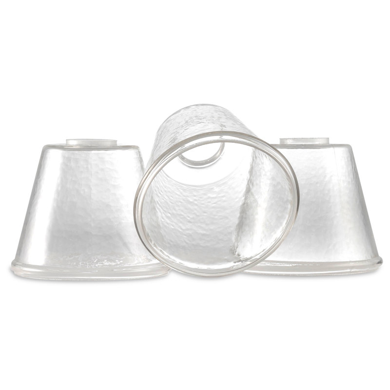 Dovecove 5'' H Glass Bell Lamp Shade Lighting Shade | Wayfair
