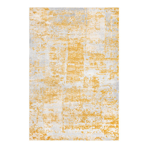Trent Austin Design® Glenn Yellow/Gray Rug & Reviews | Wayfair