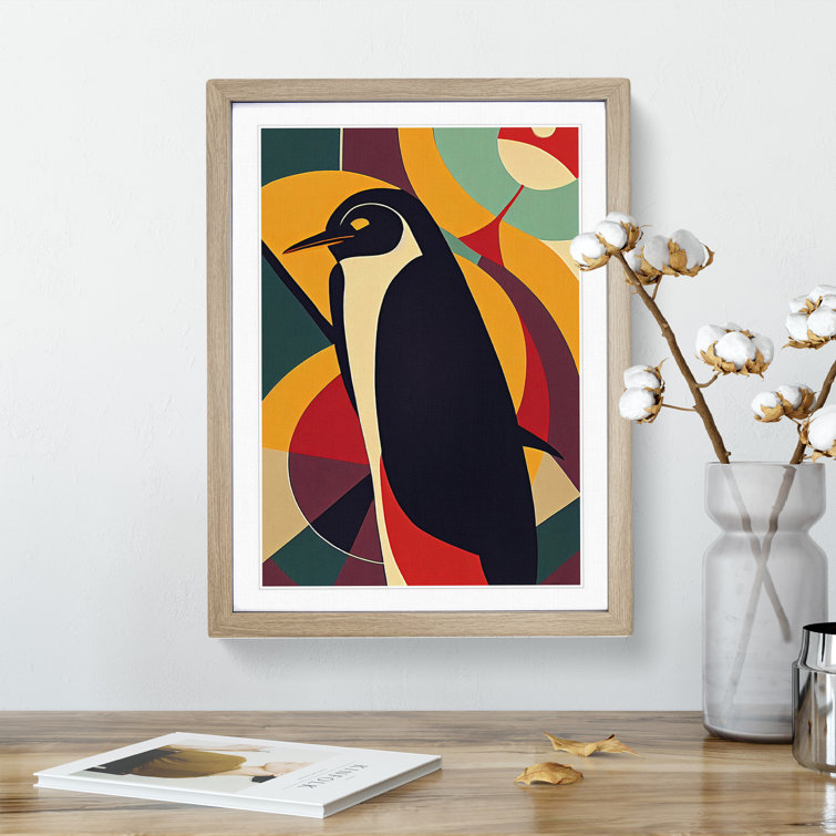 Maturi Penguin In Abstract No.2 | Wayfair.co.uk