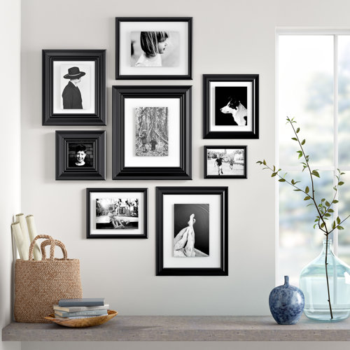 Three Posts™ Teen Syston Gallery Picture Frame - Set of 8 & Reviews ...