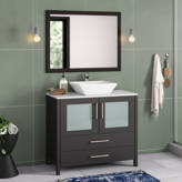 Wade Logan® Karson 29.9'' Free-standing Single Bathroom Vanity with ...