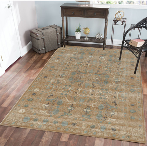 Threadbind Benson Performance Beige Rug & Reviews | Wayfair