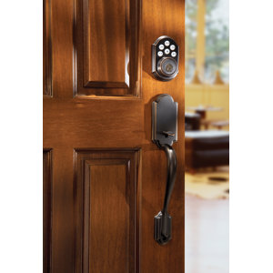 Kwikset SmartCode 909 Single Cylinder Electronic Deadbolt with Smartkey ...