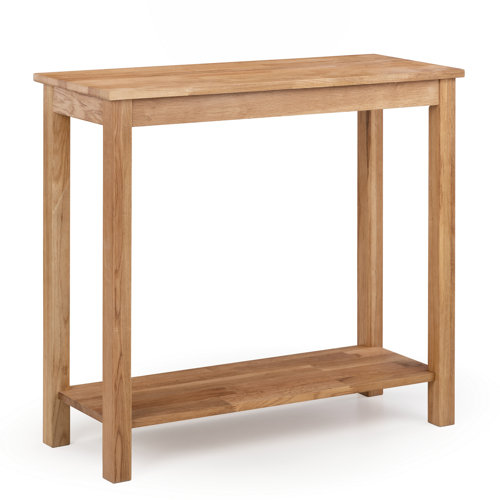 Natur Pur Agade 110cm Solid Wood Console Table | Wayfair.co.uk