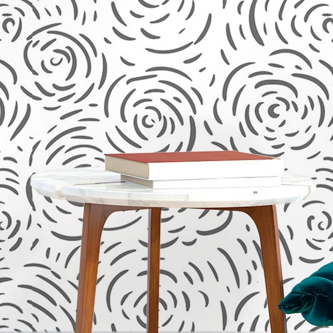 Winston Porter Dawsyn 8.5' L x 24" W Peel and Stick Wallpaper Roll ...
