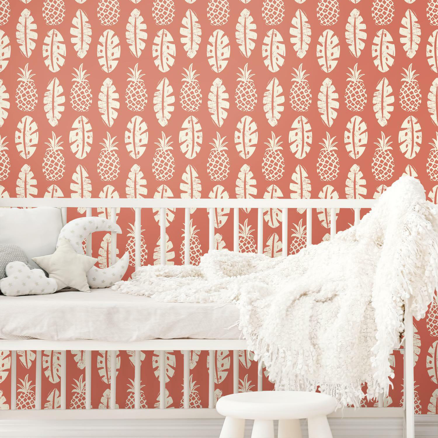 Bay Isle Home Burnell Peel & Stick Floral Wallpaper | Wayfair