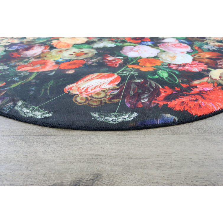 Marlow Home Co. Mayson Handwoven Orange/Green/Black Rug | Wayfair.co.uk