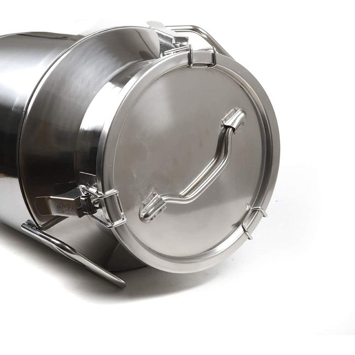 Gracie Oaks 40L Stainless Steel Food Storage Container & Reviews | Wayfair