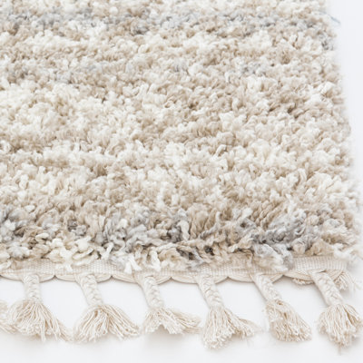 Union Rustic Roush Performance Beige Rug & Reviews | Wayfair