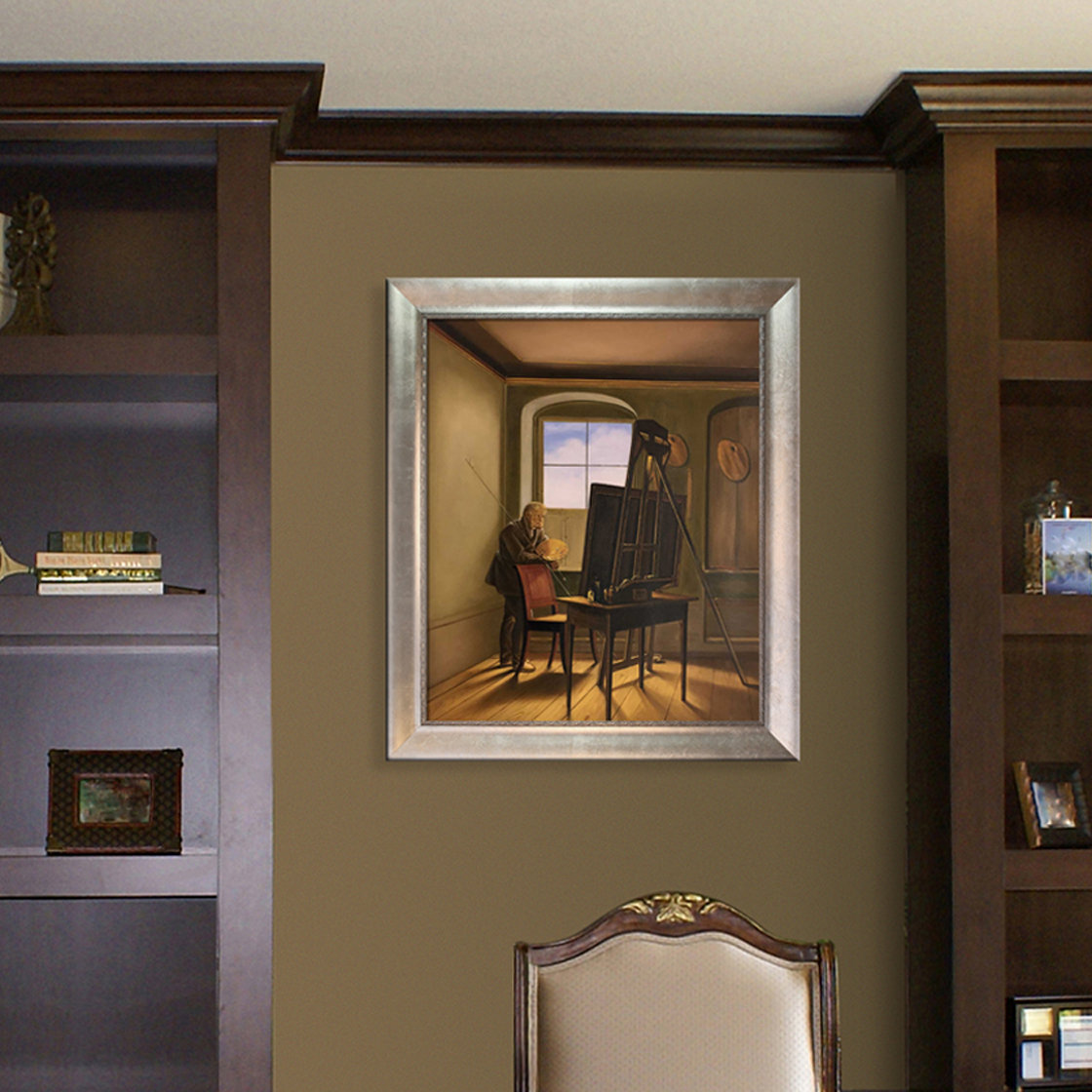 Vault W Artwork Caspar David Friedrich In His Studio by Georg Friedrich ...